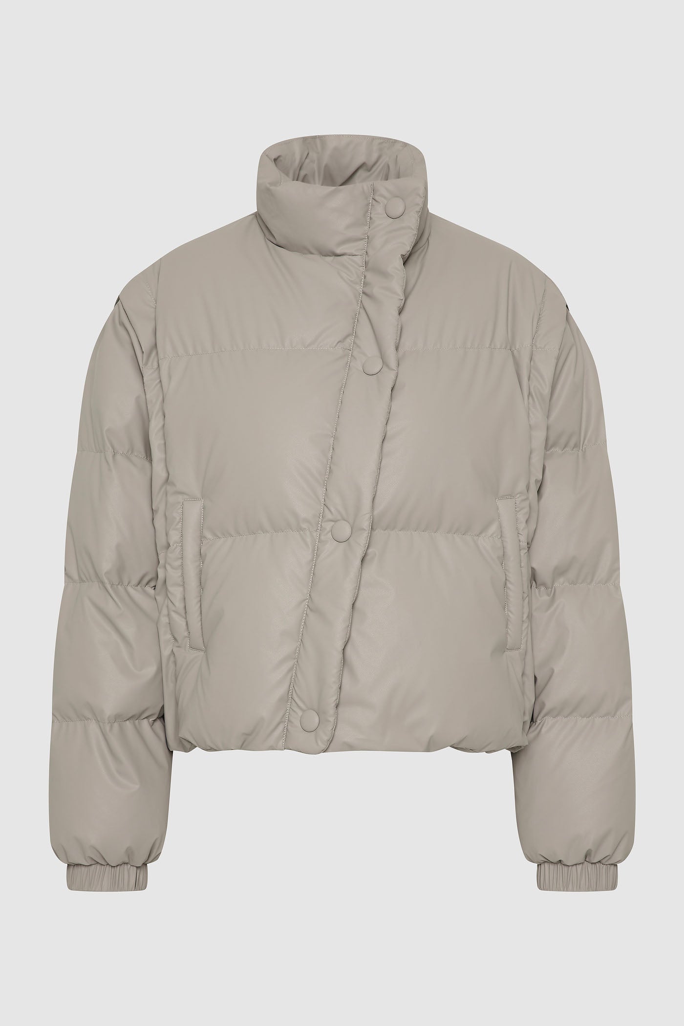 The Detachable Sleeve Duck Down Puffer Jacket l FRIEND of AUDREY